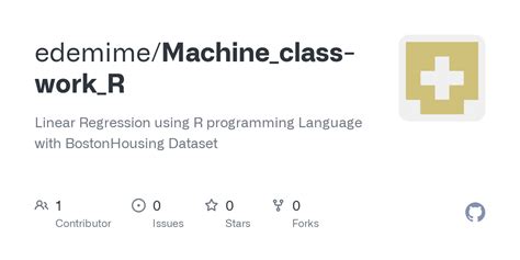 Github Edemimemachineclass Workr Linear Regression Using R Programming Language With