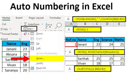 Auto Numbering In Excel Easy Methods To Number Rows