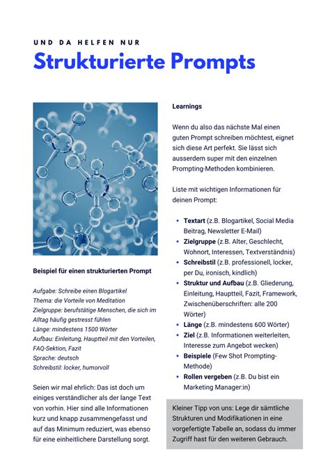 Prompt Engineering Guide Für Chatgpt Analytics Agentur