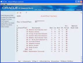 Set Up Branch Plant Constants