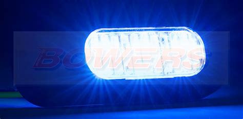 Module LED Blue Flashing Strobe Warning Light H Bowers