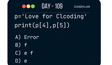 Python Coding Challenge Day 109 What Is The Output Of The Following