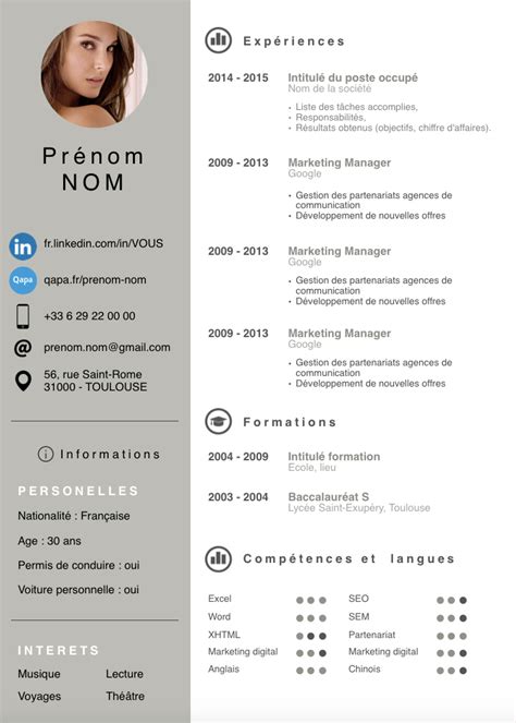 Exemple De Cv Femme De M Nage Par Sa Profession Une Femme De M Nage Est Amen E Lorsqu Elle