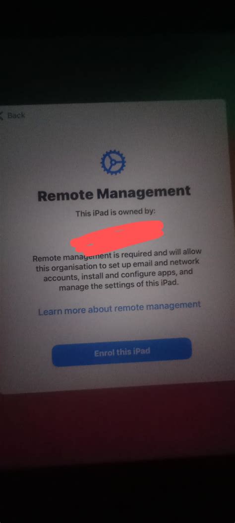Mdm Locked Ipad R Setupapp