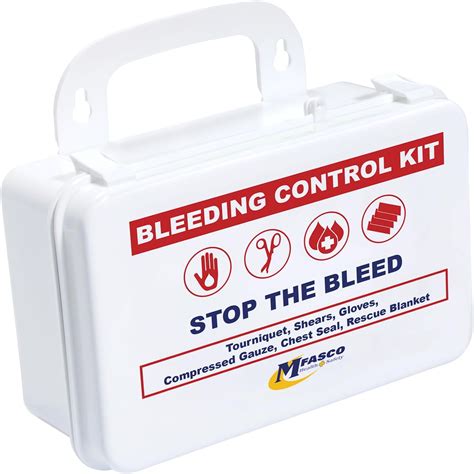 Mfasco Bleeding Control Kit Compressed Gauze Chest Seal Portable