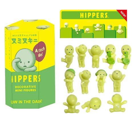 Dreams Smiski Glow In The Dark Mini Figure Smiski Hippers Series 1