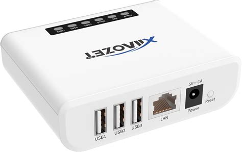 X Media Xm Ps110p 1 Port 10 100mbps Fast Ethernet Parallel Print Server Parallel