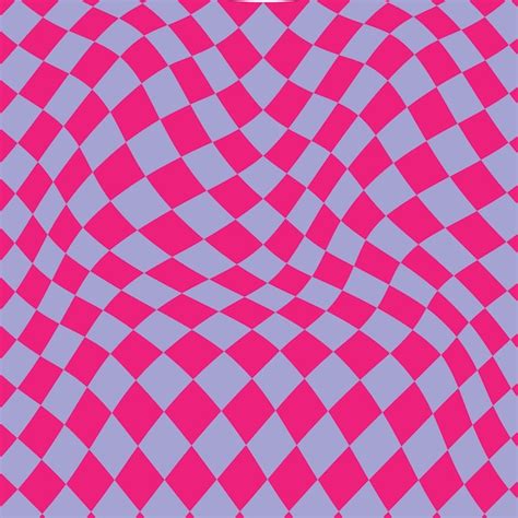 Premium Vector Simple Abstract Seamlees Geometric Lavender Color Rectangle Check Wavy Distort