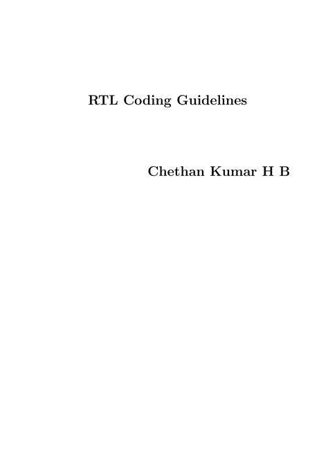 Fpga Coding Guidelines Pdf