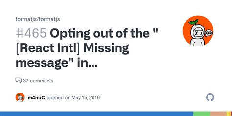 opting out of the [react intl] missing message in developement