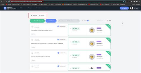 Add Website And Github Buttons To Org Home Page · Issue 1317