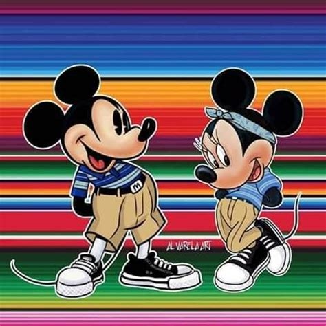 Cholo Mickey Mouse Drawings