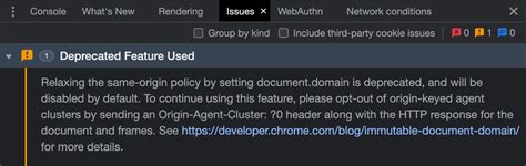 Chrome Disables Modifying Documentdomain Blog Chrome For Developers