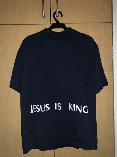Kanye West Jesus Is King Shirt Mens Fashion Tops And Sets Tshirts