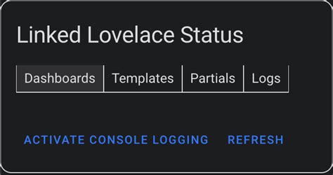 Using The Status Card Linked Lovelace