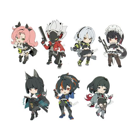 Ellen Joe Jane Doe Nicole Demara Zhu Yuan Anby Demara And More Zenless Zone Zero Drawn