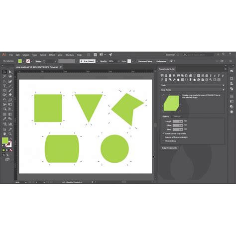 Crop Marks PowerScript