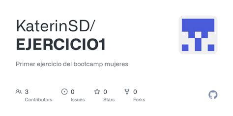 Github Katerinsd Ejercicio Primer Ejercicio Del Bootcamp Mujeres
