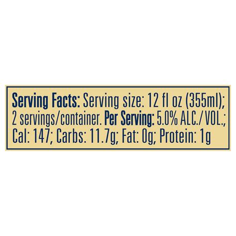 Coors Banquet Beer Nutrition Facts