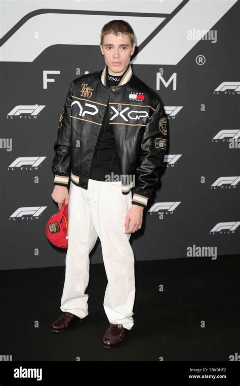 Simone Baldasseroni Biondo Attends The Premiere Of Movie F1 Il