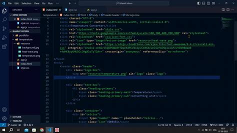 Ujjwal Kumar On Linkedin Webdevelopment Bharatintern Html Css