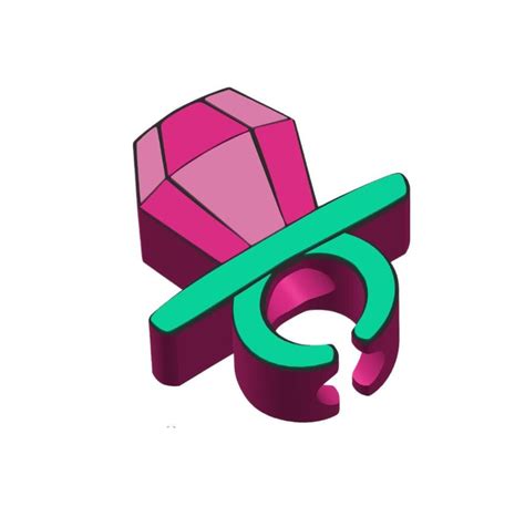 Ring Pop Candy Straw Topper Stl File 3d Printer Download 8 5mm And 12mm Etsy