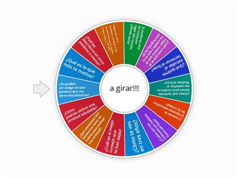 Preguntas Para Adolescentes 隨機輪盤