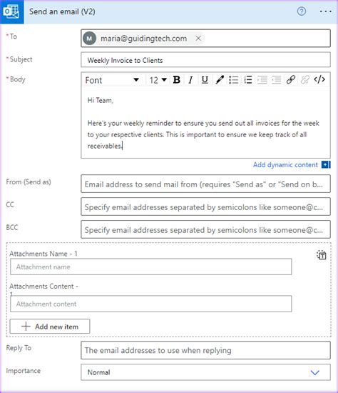 how to send recurring emails in microsoft outlook guiding tech