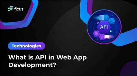 What Is Api In Web App Development Ficus Technologies