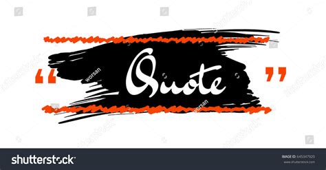 Modern Block Quote Pull Quote Design Stock Vector Royalty Free 645347920 Shutterstock