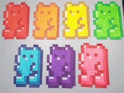 Пин от пользователя Cat Lover на доске Pixel Art в 2025 г Рисунки