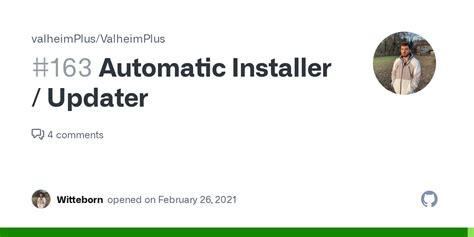 Automatic Installer Updater · Issue 163 · Valheimplusvalheimplus