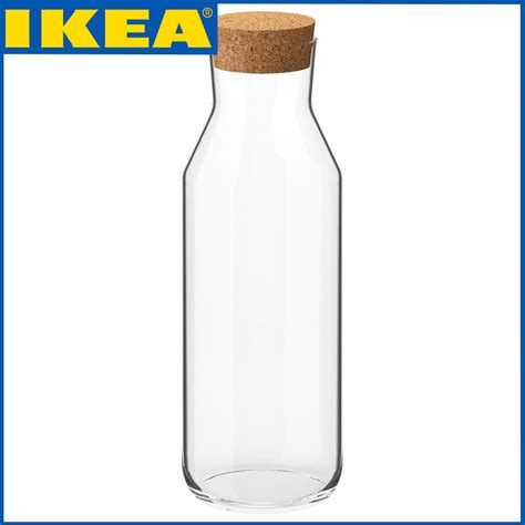 Бутылка для воды IKEA(ИКЕА), с крышкой, 1 л по выгодной цене в интернет ...