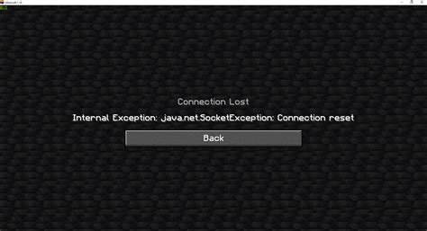 [java] Every Time I Try To Join My Realm I Get Kicked After A Few Seconds And Get This Message
