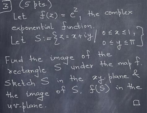 Solved ST pts Let f e² the complex exponential Chegg