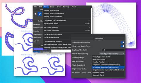 Show Control Points And Wireframe Improved Sketch Tool Experimental Panel And More Vgc