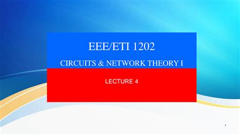 Solution Theorems Thevenin Norton Maximum Power Theorems Cicuit