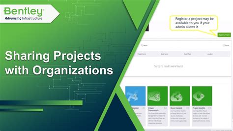 Sharing Projects With Organizations Youtube