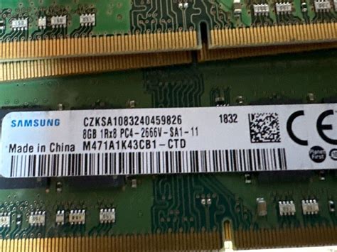 8 Gb Ddr4 2666v Für Laptop Kaufen Auf Ricardo