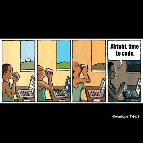 Developer Helps On Linkedin Code Time Developer Coder