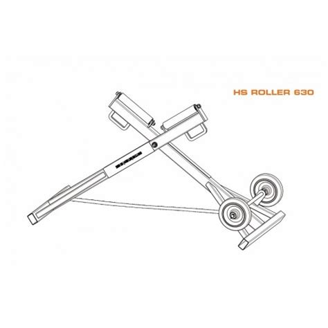 Роликовая опора Hs Roller 630