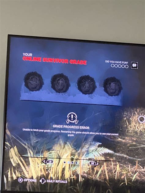 Grade Progress Error — Bhvr