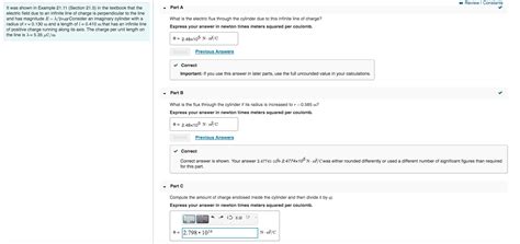 solved m review constants part a it was shown in example