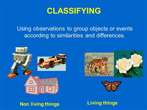 Classifying In Science