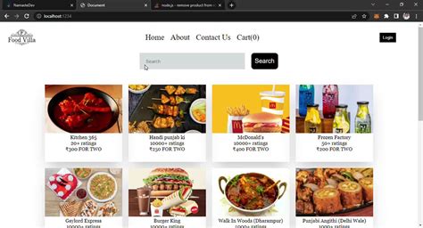 Himanshu Singh On Linkedin Reactjs Akshaysaini Namastereact Foodorderingapp Foodvilla…