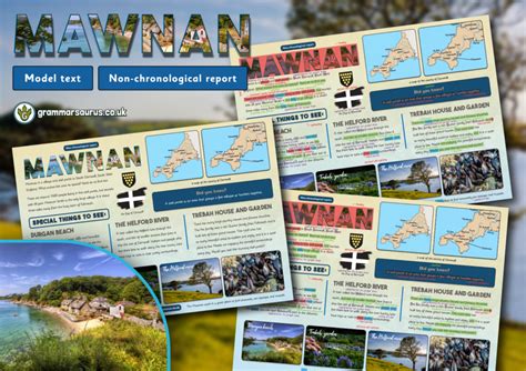 Year 2 Model Text Non Chronological Report Mawnan Grammarsaurus