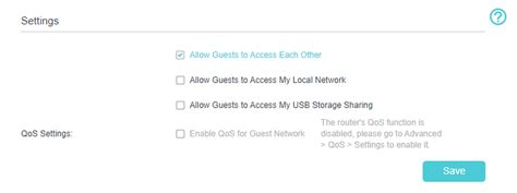 how to configure guest network on xdsl modem router tp link service