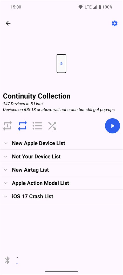 Bluetooth Le Spam F Droid Free And Open Source Android App Repository