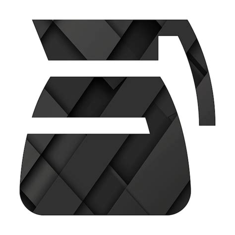 Premium Photo Image Icons Coffee Pot Black Rectangle Background