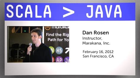 Scala Versus Java Youtube